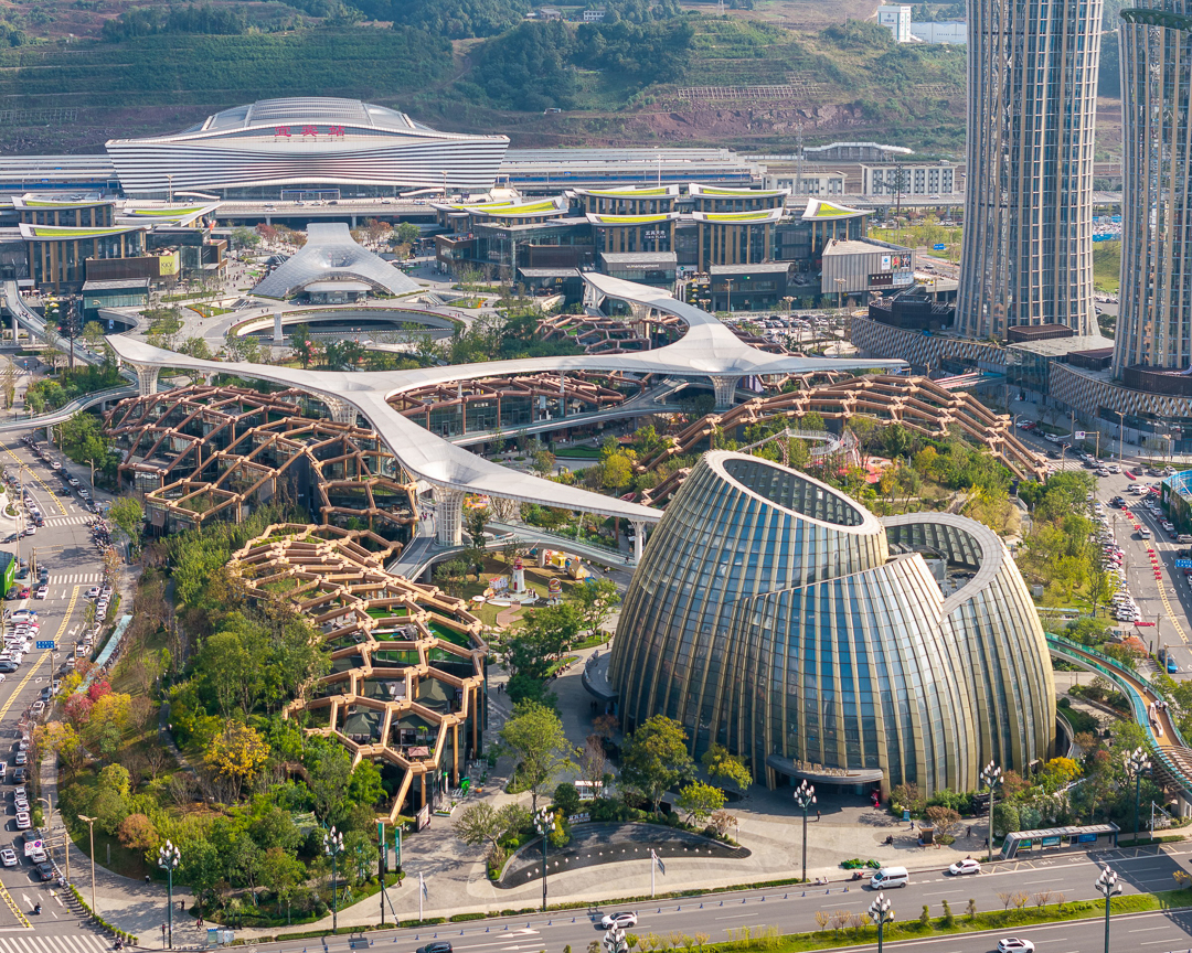 Yibin High-Speed Rail District Master Plan | Pelli Clarke & Partners
